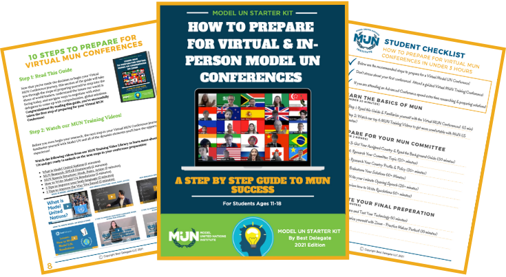 Free Guide: How to Prepare for MUN Simulations on Zoom